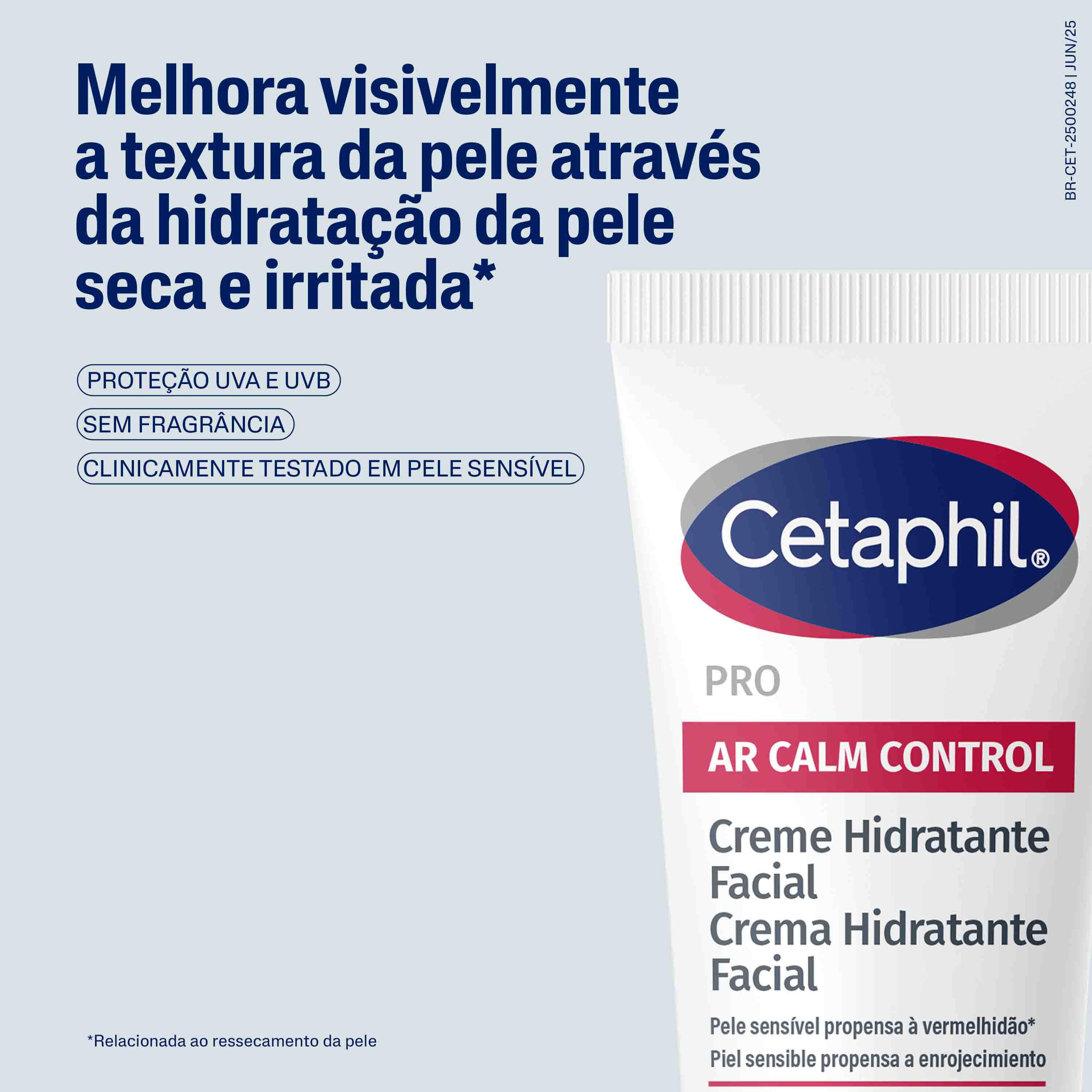 Creme Hidratante Facial PRO AR Calm Control 50mL